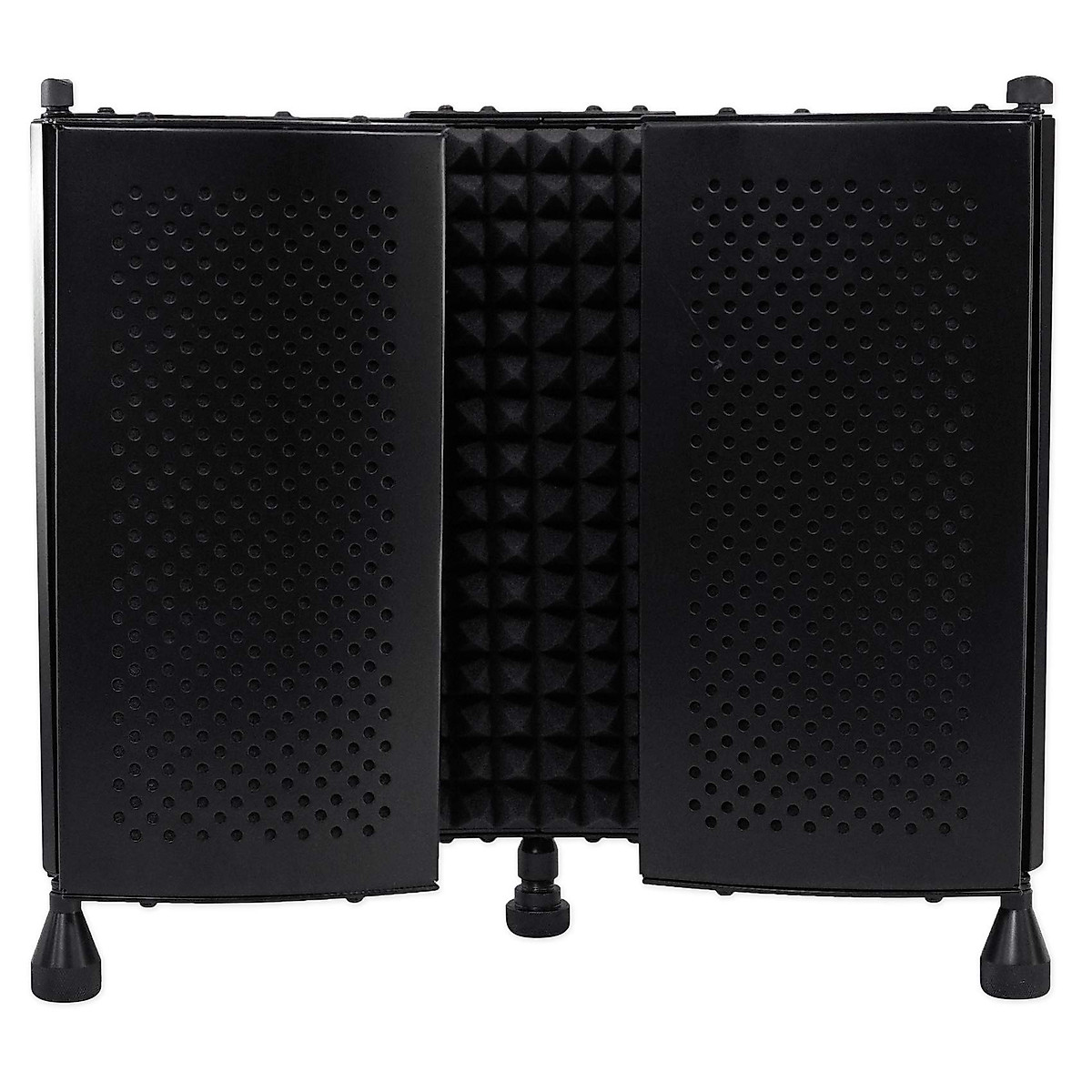 Rockville Recording Studio Microphone Isolation Shield + Heavy Duty Tripod Stand