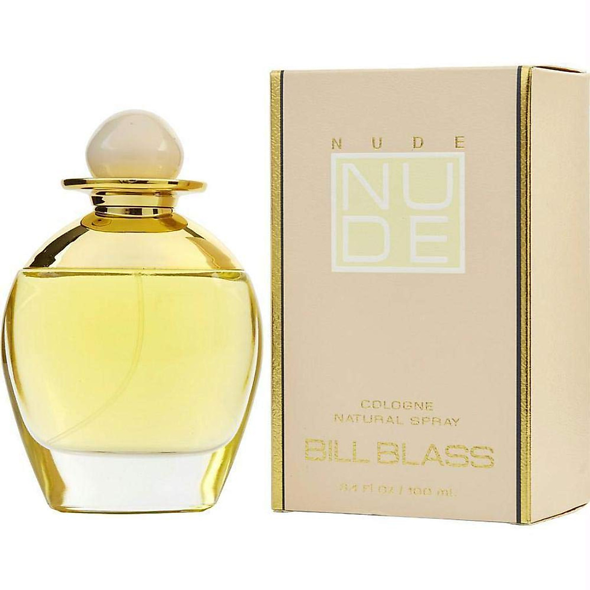 NUDE by Bill Blass Eau De Cologne Spray 3.4 oz