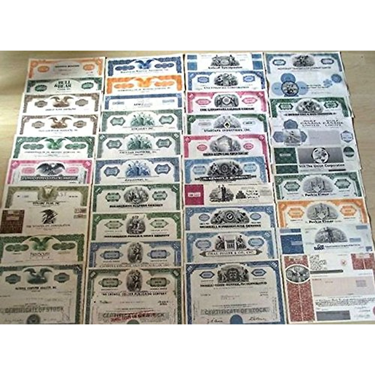 1965 No Mint Mark AMAZON SPECIAL! 100 DIFFERENT RARE ORIGINAL U.S. STOCKS, BONDS and DEBENTURES @ 79c! MANY BIG NAMES! LOWEST PRICE ON EARTH! 1 Share to $5000 Seller EXTRA FINE (AVERAGE GRADE)