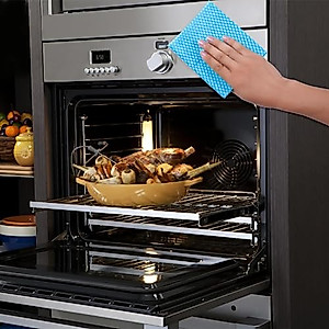 SCRUBIT Reusable Handy Wipes – Cleaning Cloth for House and Office - Dish Cloths for Washing Dishes - Multi Purpose Cleaning Towels (12 x 20 in) 24 Pack