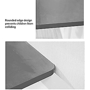 MTYLX Table,Desk,Painted, Black Multi-Functional Wall-Mounted Computer Desk, Environmental Piano Paint, Super Load Bearing More Than 100Kg,9040Cm,9040Cm
