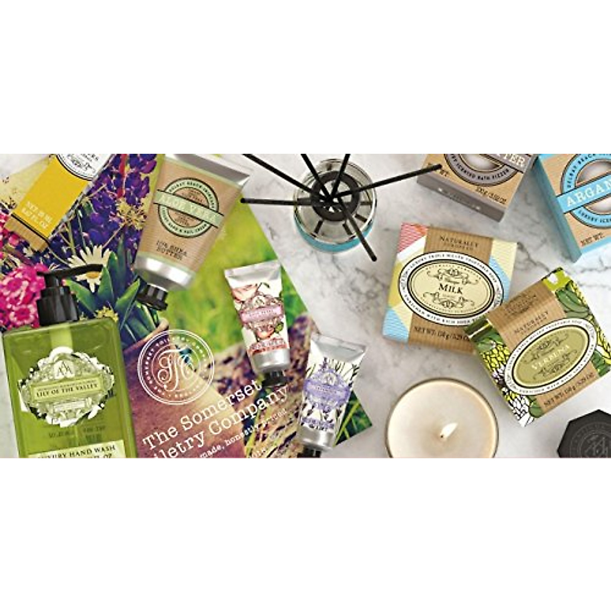 AAA Bath & Body Gift Collection - (Orange Blossom) - Shower Gel 200 ml, Hand Cream 60 ml & Body Cream 130 ml