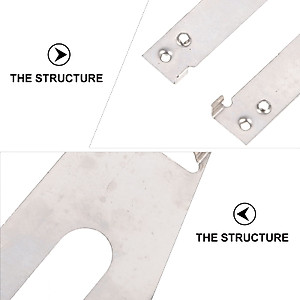 Angoily Solar Panel With Frame PV Grounding Clip Washer Spacer Stainless Steel Photovoltaic Ground Gasket Photovoltaic Rack Conductive Gasket 5mm 50pcs