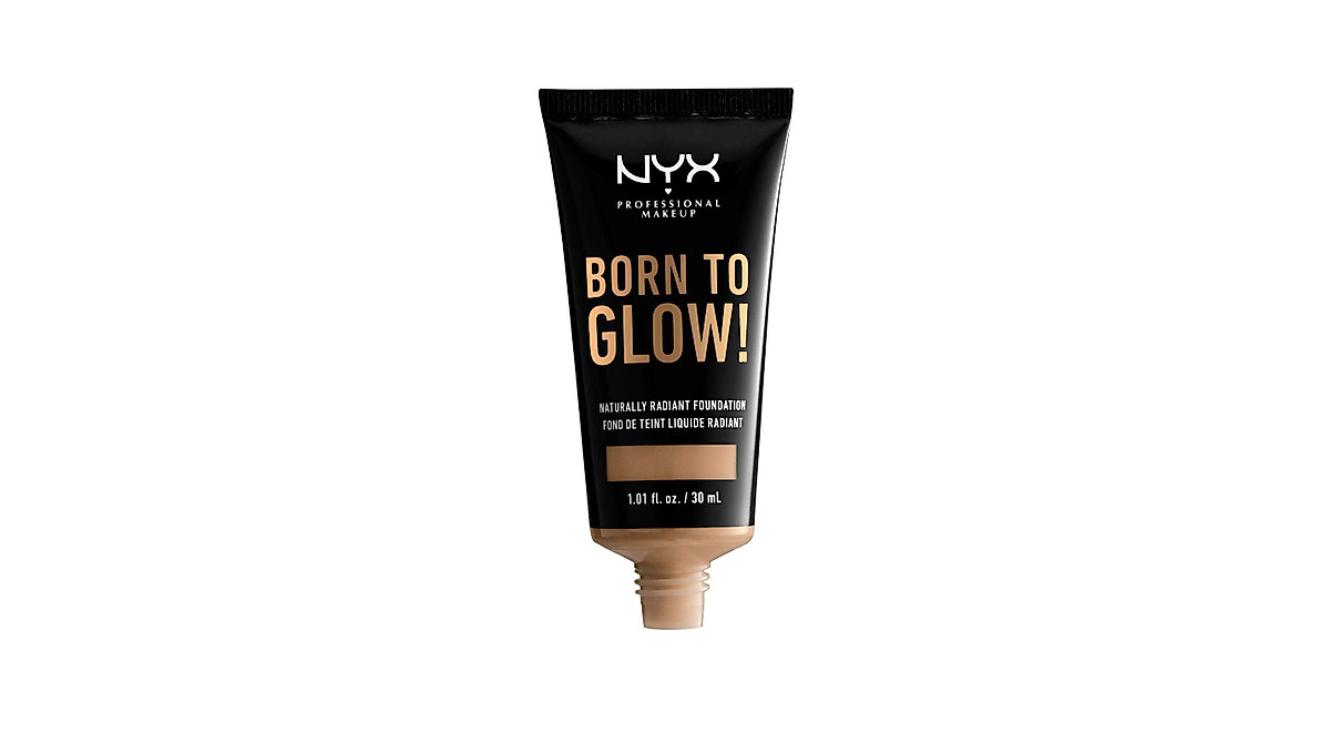 NYX Born To Glow Foundation - Medium Coverage in Caramel
