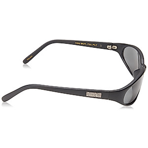 Black flys, micro fly sunglasses, matte black, 59mm