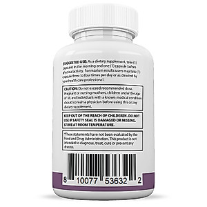 Justified Laboratories (5 Pack Turkesterone 500mg 10% Standardized Naturally Increase Stamina Endurance Strength 300 Capsules