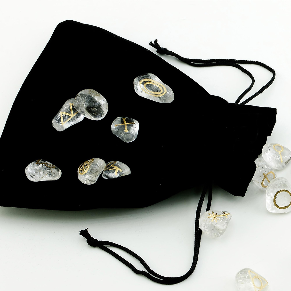 Mandala Crafts Velvet Drawstring Bags 2x3 for Velvet Gift Bags - Black Velvet Bags with Drawstrings 2x3 Inch - 100 PCs Velvet Pouches for Velvet Jewelry Bags