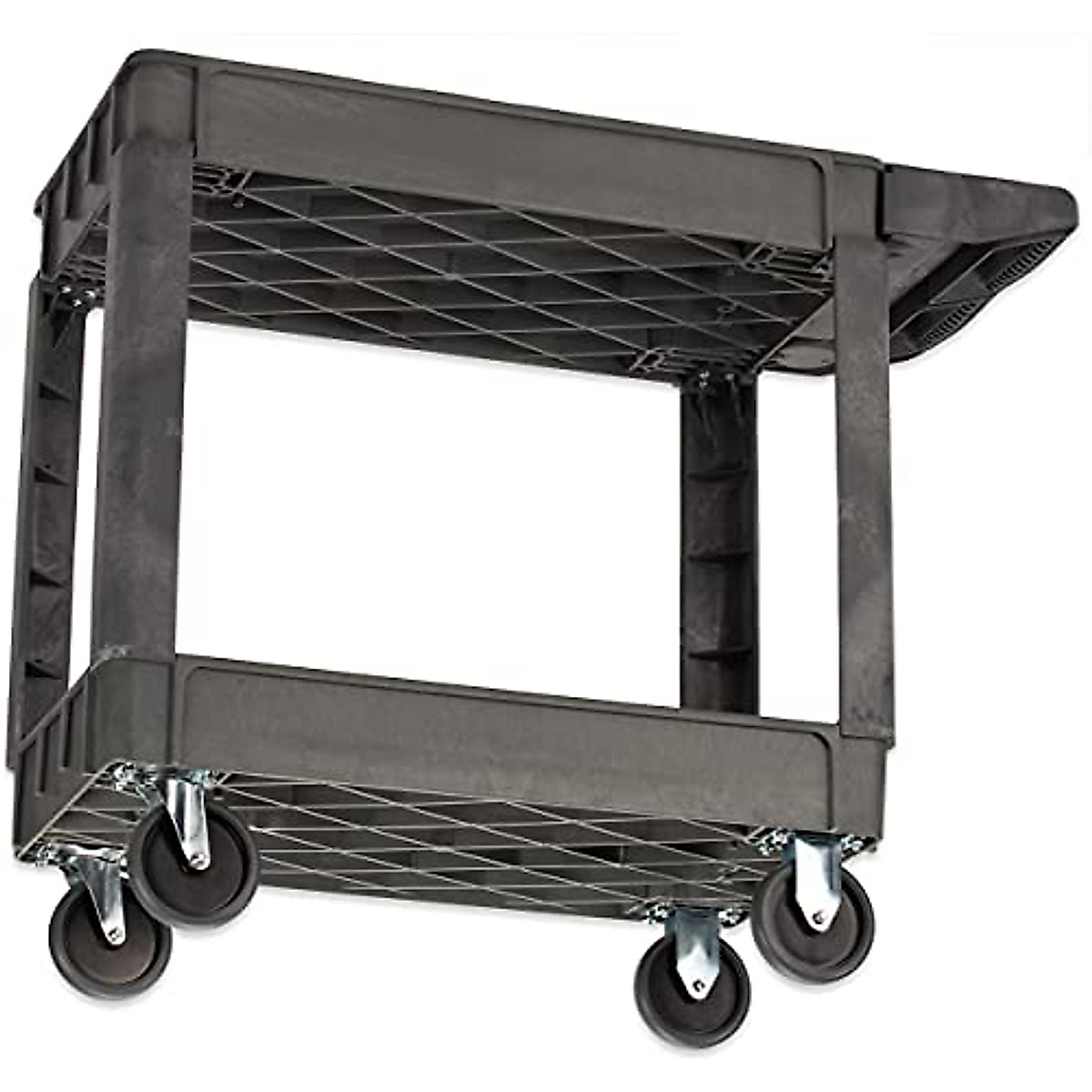 Carlisle FoodService Products UC401823 Bin Top Utility / Service Cart, 500 Pound Capacity, 40" x 17" x 33 Inch (L x W x H), Gray