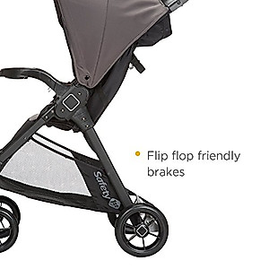 Safety 1st Smooth Ride Travel System Stroller and Car Seat OnBoard 35 LT - Efficient Infant Car Seat Stroller and Infant Car Seat and Stroller Combo, Black Cherry
