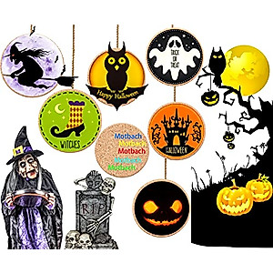 MotBach 20 Pack Extra Thick Natural Cork Drink Coasters,1/4" Thick Reusable Cork Coaster,All Drinks for Family,Office, Bar,Simple Shape, Versatile,Used for DIY