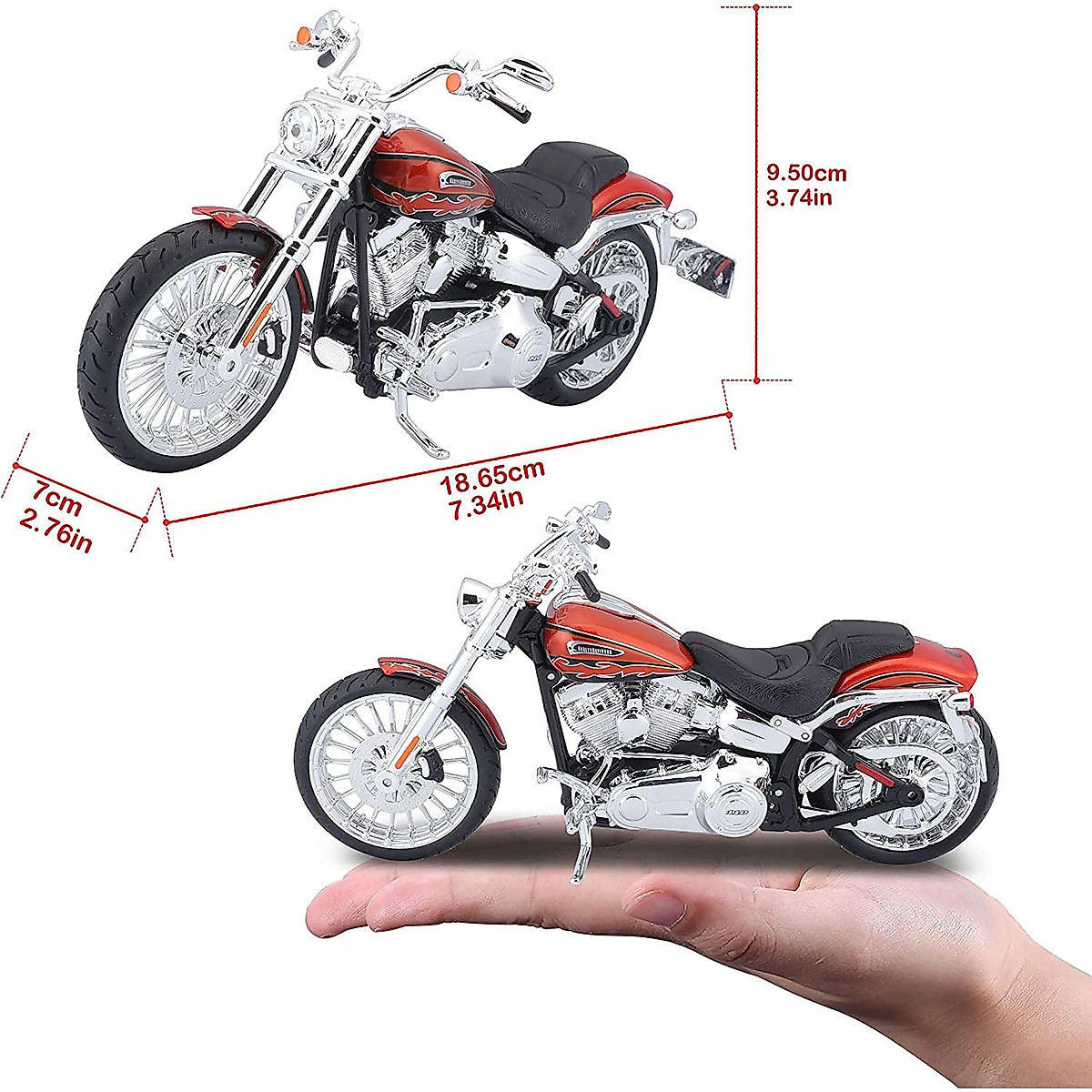 2014 Harley Davidson CVO Breakout Motorcycle Model 1/12 by Maisto 32327