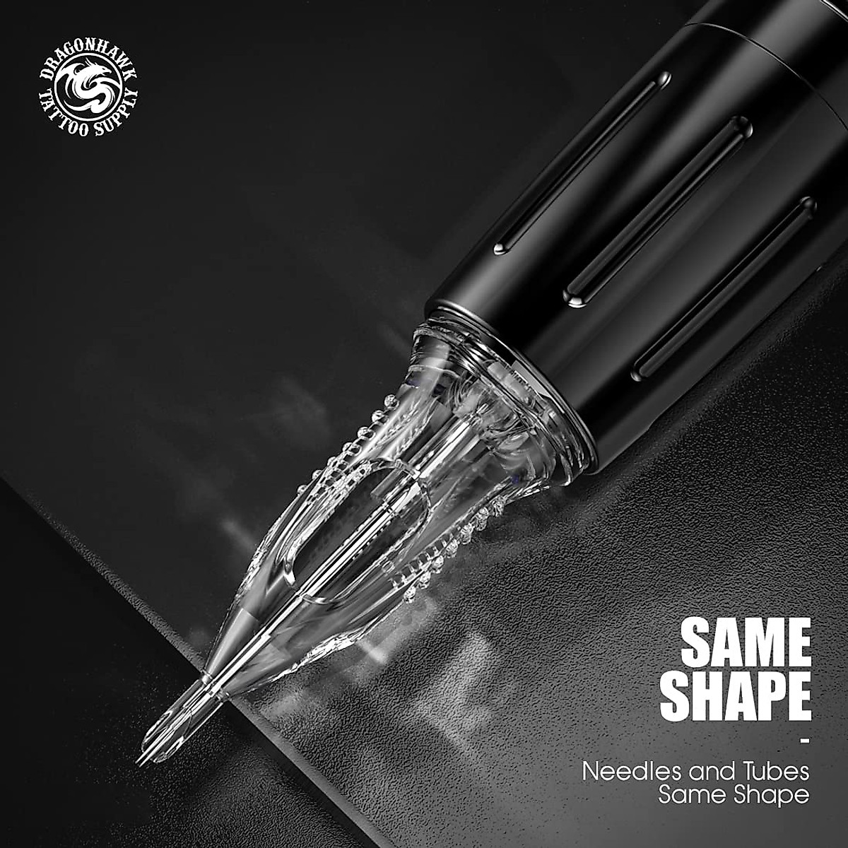 Dragonhawk 20Pcs Extreme Cartridges Disposable Tattoo Needle Standard 7 Round Liner (7RL)