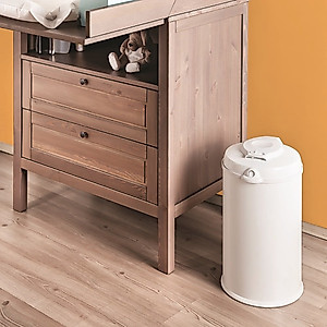 Bubula JR Steel Diaper Pail, Grey