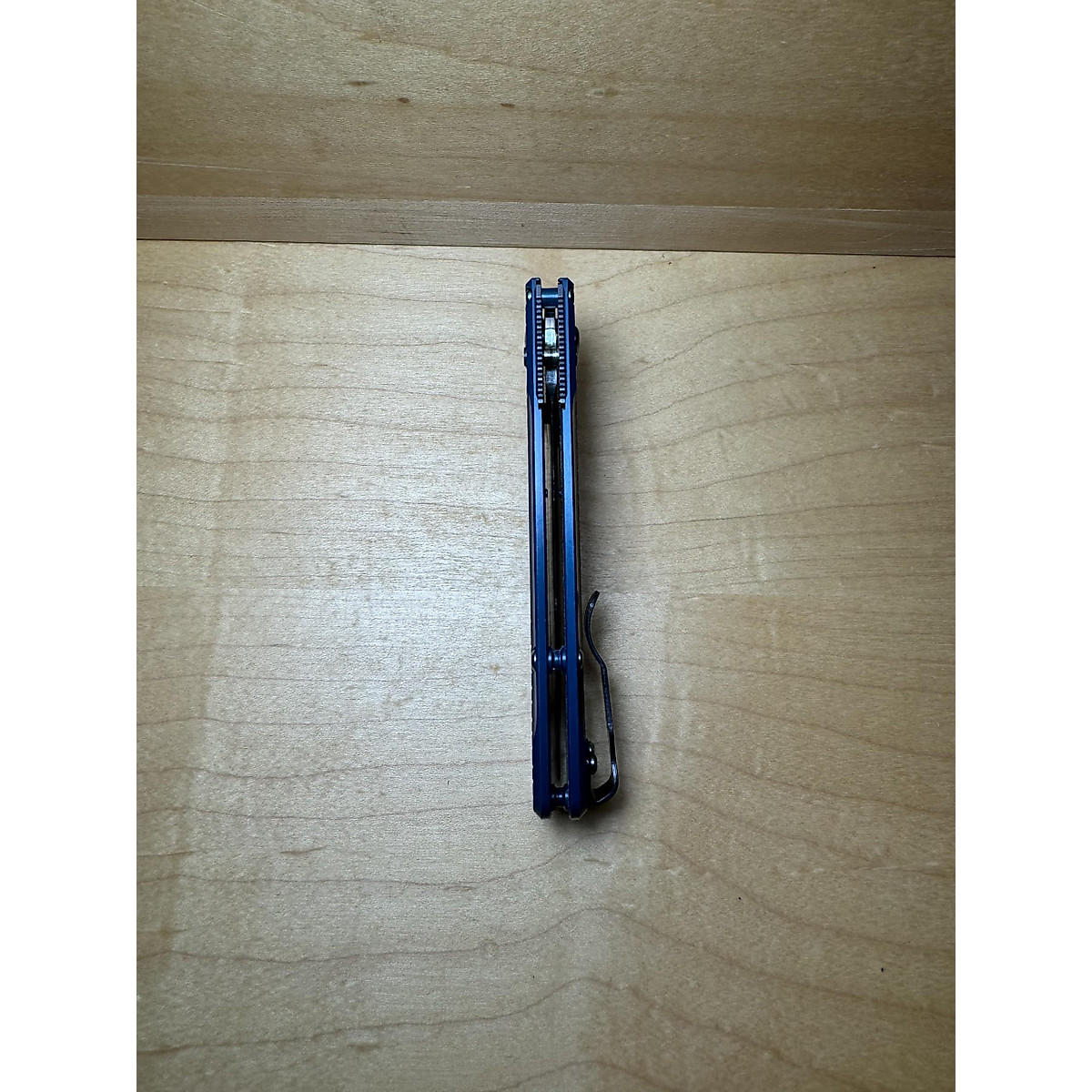 Generic Midnight Lagoon Blue, Billet Aluminum, Full Size Bugout, Topography side Scales, Gift for dad, Everyday Carry Knife Scales