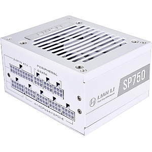 Lian-Li SP750 750W 80+ Gold Certified Fully Modular SFX Power Supply Unit, White