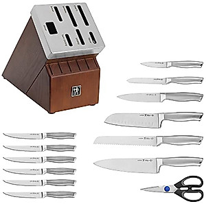 HENCKELS Modernist Razor-Sharp 14-Piece Self-Sharpening Knife Set, Chef Knife, Paring Knife, Bread Knife, Steak Knife, German Engineered Informed by 100+ Years of Mastery