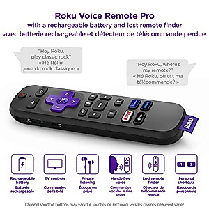 Roku Ultra LT (4K/HDR/HD) Streaming Player with Enhanced Voice Remote, Ethernet W/Premium 6FT 4K Ready HDMI Cable & 64GB MicroSD for Faster Channel Loading (US Version)