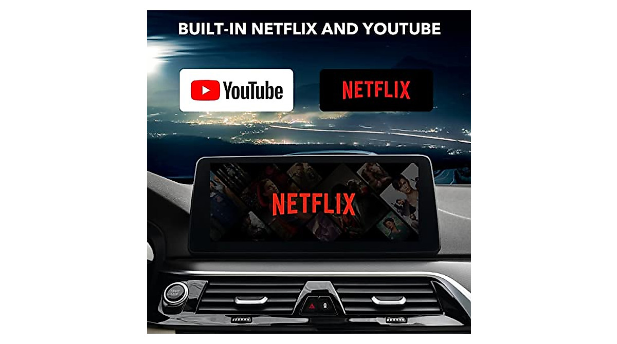 CARABC Wireless CarPlay Adapter: Netflix, YouTube & Android Auto