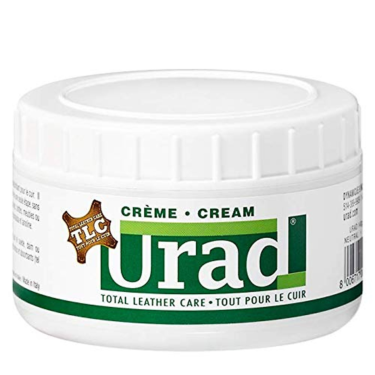 Urad. Leather Care and Leather Conditioner. Made in Italy Leather Cream, Moisturizer for Refurbishing and Restoring