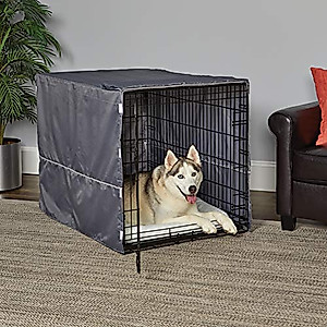 New World Pet Products Midwest Dog Crate Cover, Privacy Dog Crate Cover Fits Midwest Dog Crates, Machine Wash & Dry