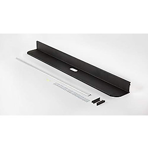EZ-Hang by HANGMAN No Stud Premium Sound bar Shelf, 38", Black Powder Coat