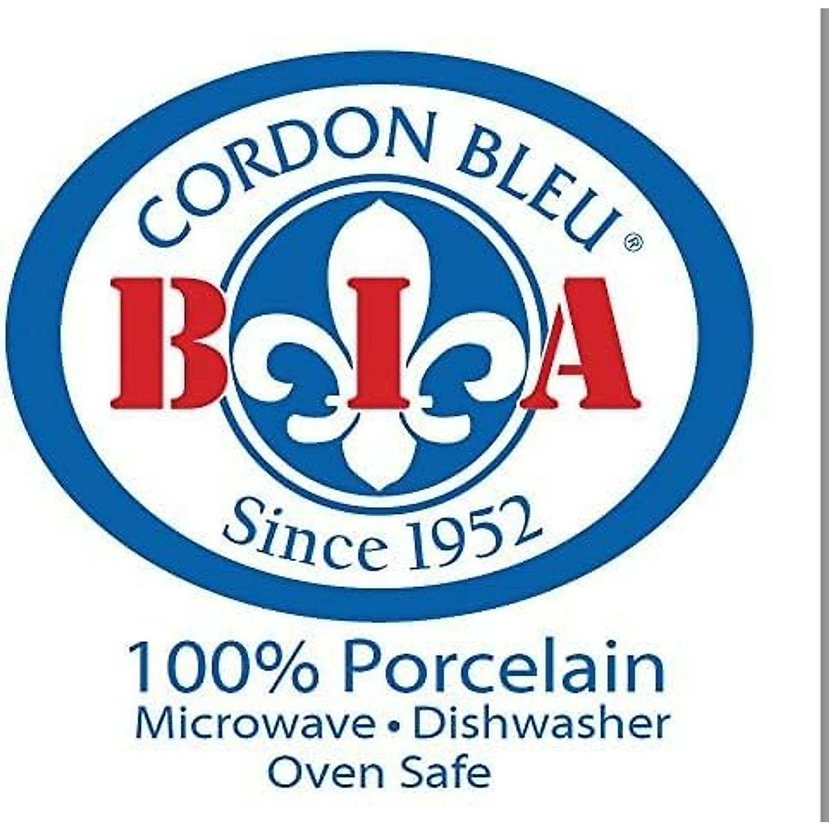 BIA Cordon Bleu 904710S4SIOC Epoch Salad Plate, Set of 4, 7-Inch Square