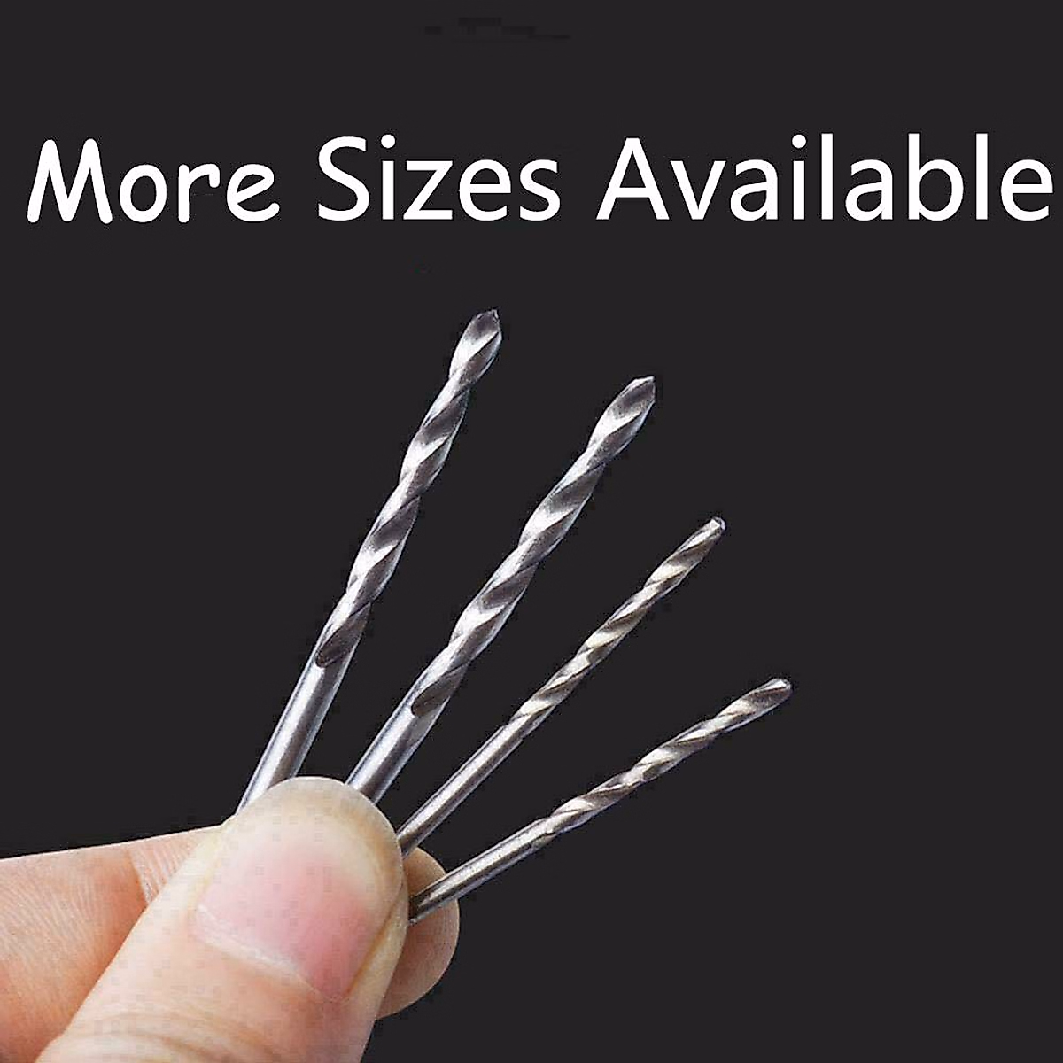 20 Pcs 1.1 mm HSS Micro Twist Drill Bit, Mini High Speed Steel Drill for Wood, Plastic, Soft Metal