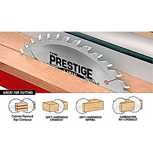 Amana Tool - PR1040C Electro-Blu Carbide Tipped Prestige General Purpose 10 Inch Dia 40T A