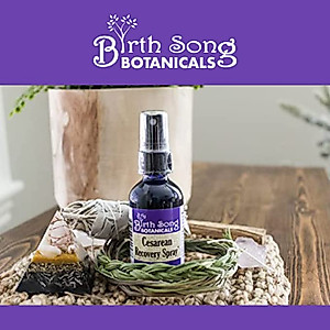 Birth Song Botanicals Umbilical Cord Care Powder, Herbal Support for Postpartum, Baby Shower Gift, Pregnancy, All Natural, Plant Based, Woman, Birth, 0.2oz