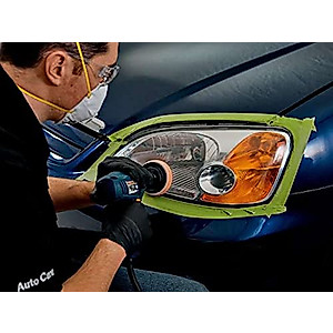 3M Auto Restore and Protect Headlight Restoration Kit, Use On Plastic Lenses, Headlights, Taillight, Fog Lights and More, Includes Sanding Discs, Headlight Clear Coat Wipes, Foam Pad and Glove (39194)