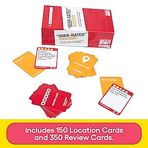 WHAT DO YOU MEME? Over-Rated - The Game of Ridiculous Reviews - Adult Party Games for Social Gatherings