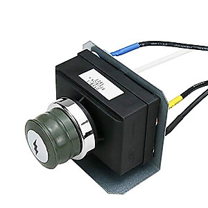 GRISUN 7628 Igniter Kit for Genesis 310 and 320 Gas Grills, 2011 & Newer (Front Mounted Control Panel) Electronic Ignitor, Electrodes Ignitions Kit Weber Genesis 300 Series Gas Grill