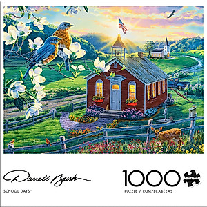 Buffalo Games - Darrell Bush - School Days - 1000 Piece Jigsaw Puzzle