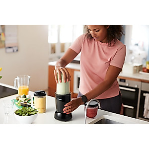 Linsar High Speed Blender (Matte Black) with additional Blender Cups, Amazing Shape Bullet Blenders For Making Smoothies, Mini Blender, Smoothie Maker for Gym, Work or Home