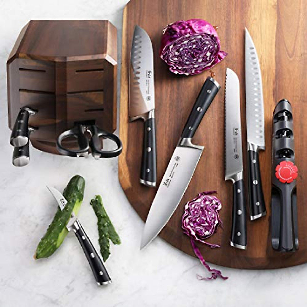 Cangshan H Series 1026160 German Steel Forged 10-Piece Knife Block Set