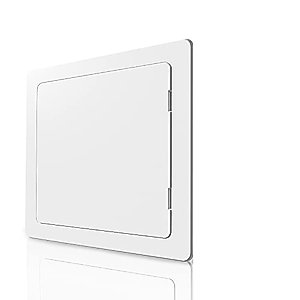 Access Panel for Drywall - 12x12 inch - Wall Hole Cover - Access Door - Plumbing Access Panel for Drywall - Heavy Durable Plastic White