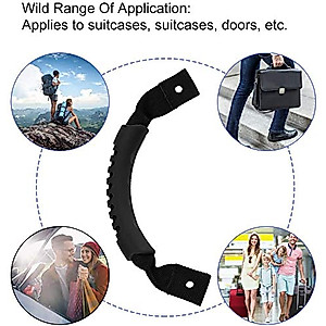 Vbestlife Replacement Handles for Kayak,1 Pair Durable Canoe Handle Replacement Accessory Kit for Kayaks Suitcase Luggage Wilderness Ride 135 Accessories