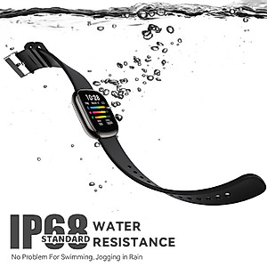 Smart Watch for Women Men Smartwatch Water Resistant Fitness Tracker 8 Sports Modes with Heart Rate Monitor Sleep Tracker Pedometer 40 Days Battery Life Compatible with iPhone Samsung Android Phones