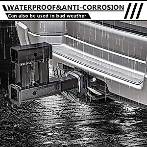 Cenipar Hitch Tightener Anti-Rattle Stabilizer for 1.25" and 2" Hitches Used in Heavy Duty Steel Trailer,Hitch Tightener Clamp Eliminating Rocking Instability(1 Pack)