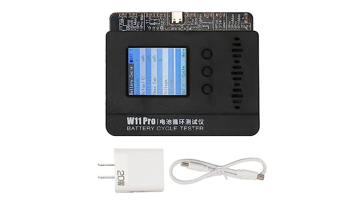 Battery Cycle Tester for iPhone - Efficient, Ergonomic & Low Power
