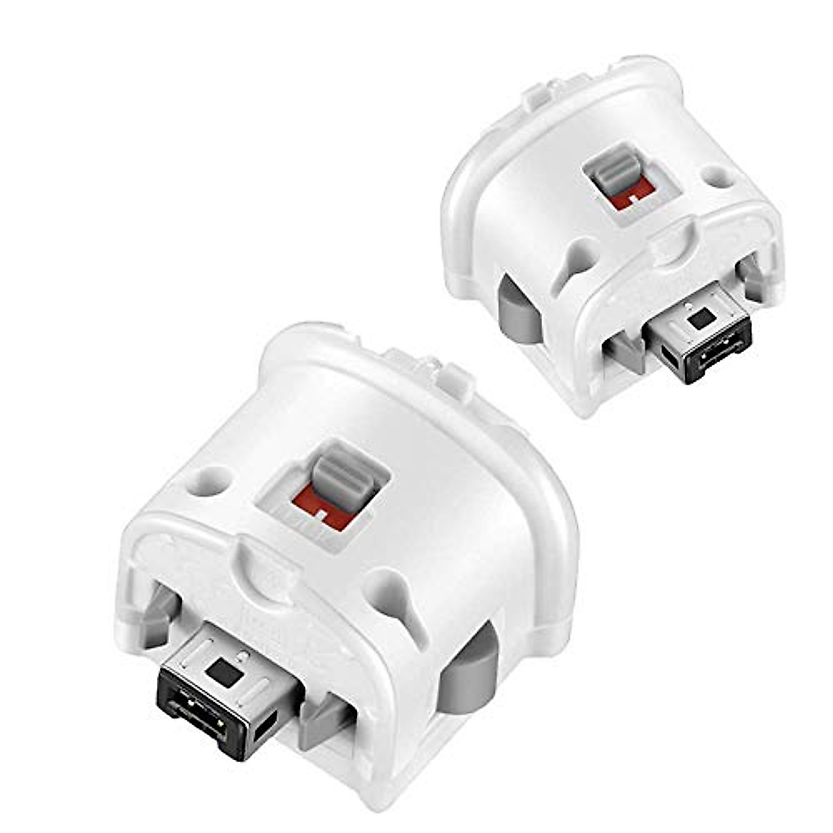 Machine-Ya Wii Motion Plus - External Remote Motion Plus Sensor Controller Wii U Motion Plus (White 2PCS)