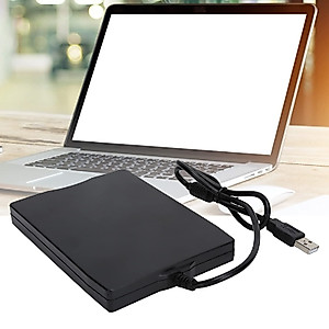 Hilitand USB 3.5 inch External Floppy Disk Drive,Portable Full Speed/12 Mbps,720KB/1.44MB FDD Universal Disk Drive for PC Laptops Desktop,for for OS X