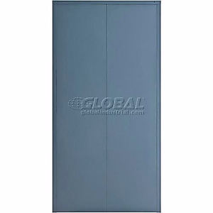 Global Industrial Assembled Janitorial Cabinet, 36x18x72, Gray