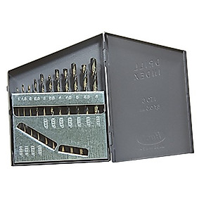 Viking Drill and Tool by Norseman 58650 SP-11M Type 643-UB135 Degree Split Point Magnum Super Premium Jobber Drill Bit Set (11 Piece)
