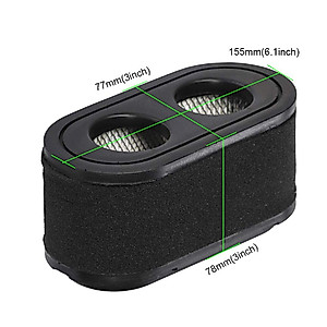 HIFROM 127-9252 Air Filter Cleaner 127-9288 Pre-Filter Fuel Filter Kit Compatible with Toro 74657 74661 74675 74680 74723 74760 74775 74784 74787 TimeCutter Riding Mower