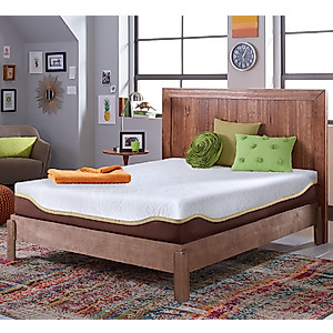 Live and Sleep Elite - Queen Size Memory Foam Mattress in a Box - Cooling Bed in a Box - Firm Support, CertiPUR Certified - Queen Size Bed