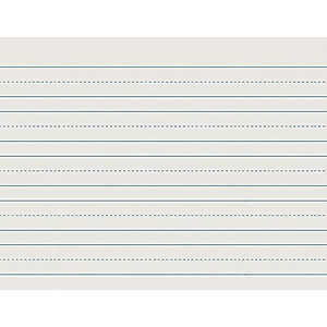 School Smart - 85348 Skip-A-Line Ruled Writing Paper, 1 Inch Ruled Long Way, 10-1/2 x 8 Inches, Pack of 500,White
