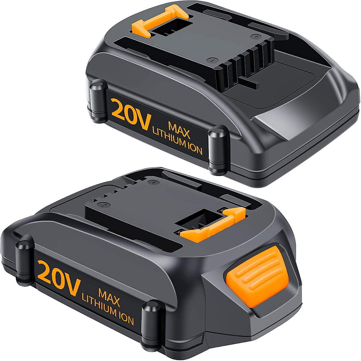 DTK 20V 3.5Ah Battery Replacement for Worx 20V Battery WA3525 WA3578 WA3575 WA3520 20 Volt WA3520 WG151s WG155s WG251s WG255s WG540s WG545s WG890 WG891 Cordless Tool Battery (2 Packs)