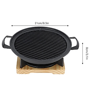 Outdoor Grill Stove Mini Grill Set Desktop Portable Grill Portable Die-casting Aluminum charcoal brazier Grill Non-stick Grill Cast Aluminum Small Grill Non-stick Food Grade Picnic Camping