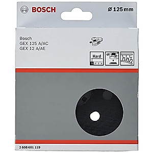 Bosch Professional 2608601119 Sanding pad Hard, 125 mm, Blue, White